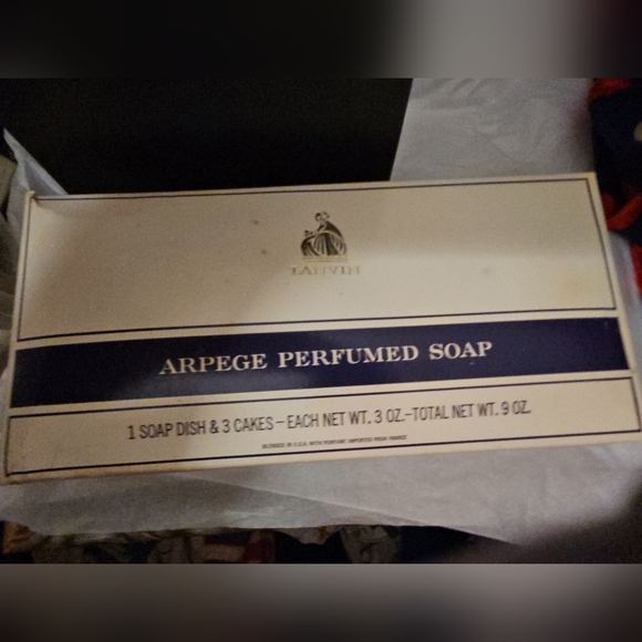 Lanvin | Bath & Body | Nib Rare Vintage Lanvin Arpege Perfumed Soap ...
